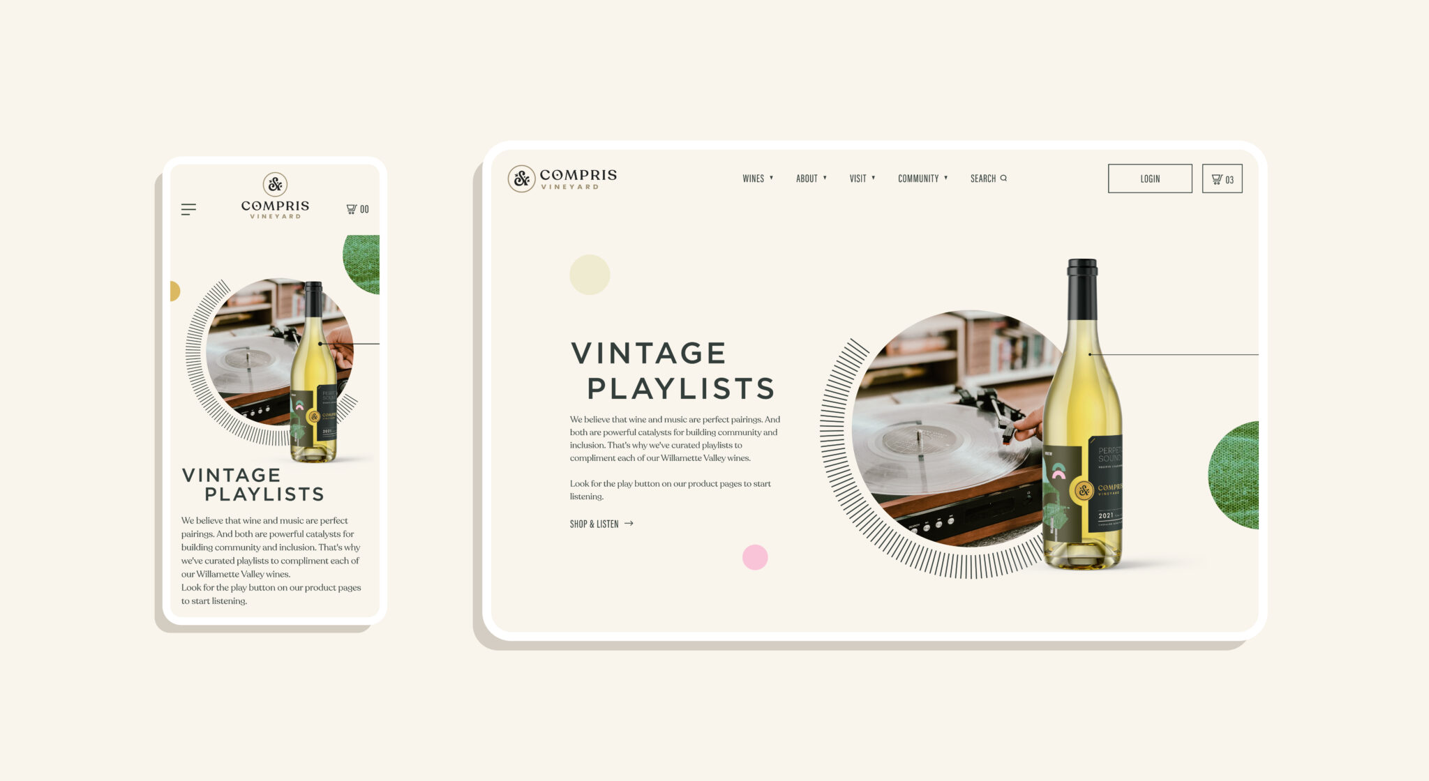 Compris Vineyard - Murmur Creative