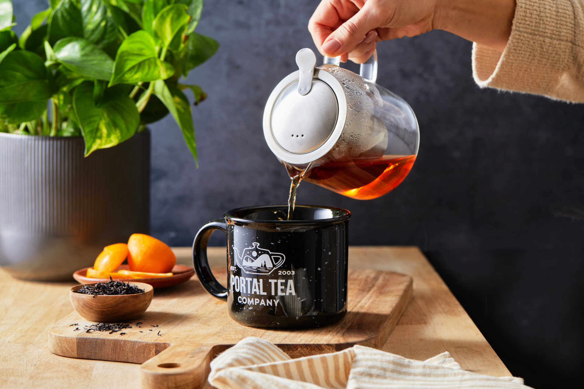 Portal Tea Brand Design, Packaging, & Website Work - Murmur Creative