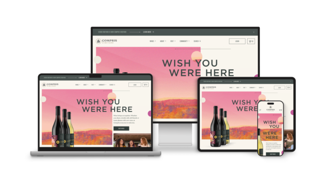 Compris Vineyard Brand Design, Packaging, & Website Work - Murmur Creative