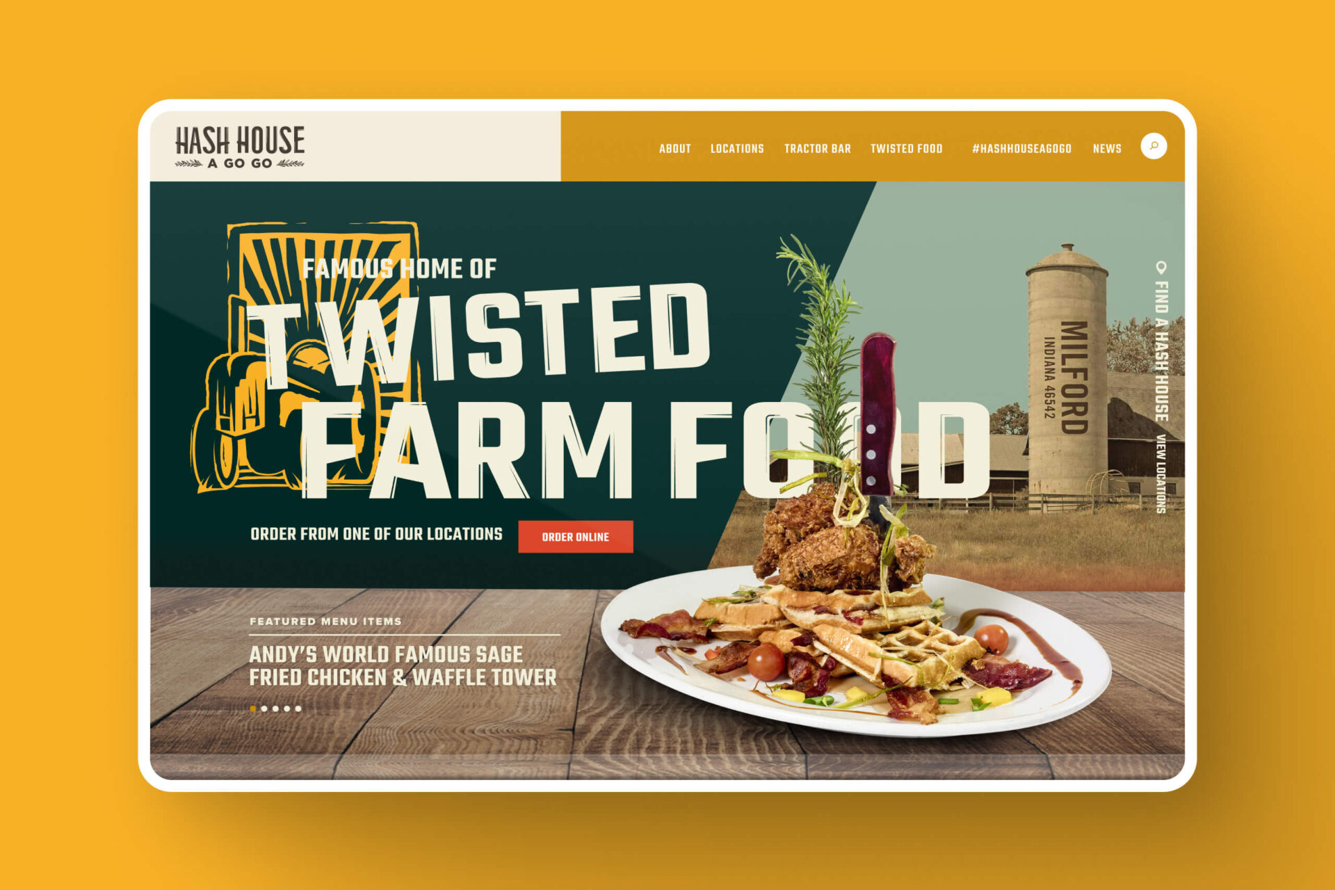 Hash House a Go Go Brand Design, Packaging, & Website Work - Murmur ...