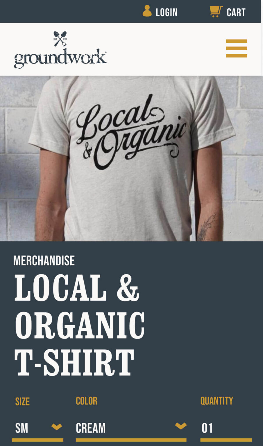 Groundwork Coffee Brand Design, Packaging, & Website Work - Murmur Creative