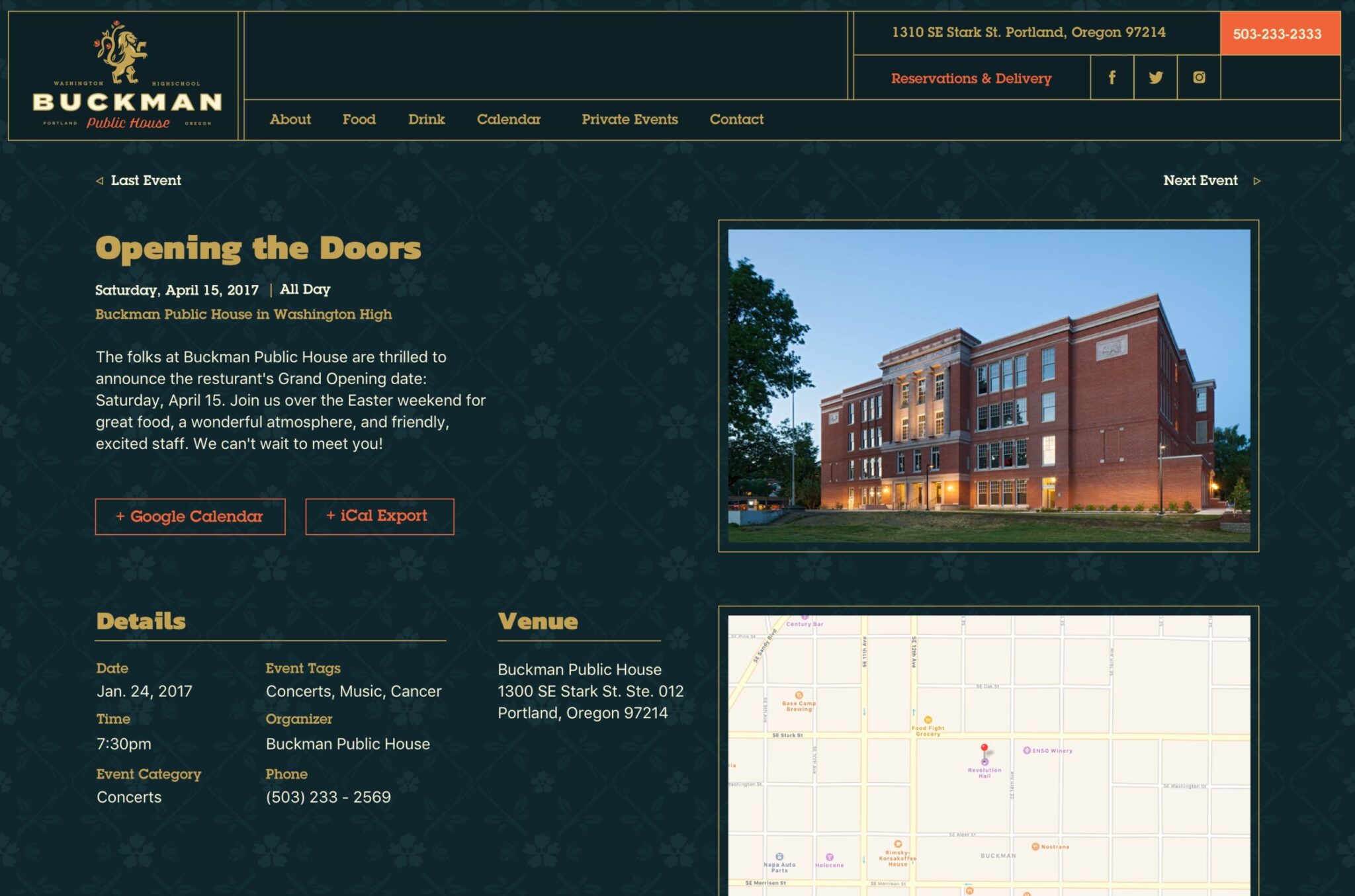 Buckman Public House Brand Design, Packaging, & Website Work - Murmur ...