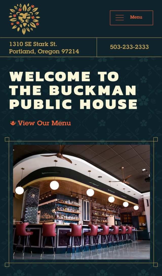 Buckman Public House Brand Design, Packaging, & Website Work - Murmur ...
