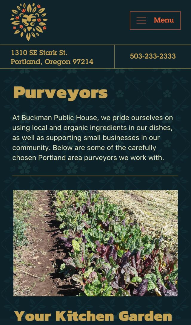 Buckman Public House Brand Design, Packaging, & Website Work - Murmur ...