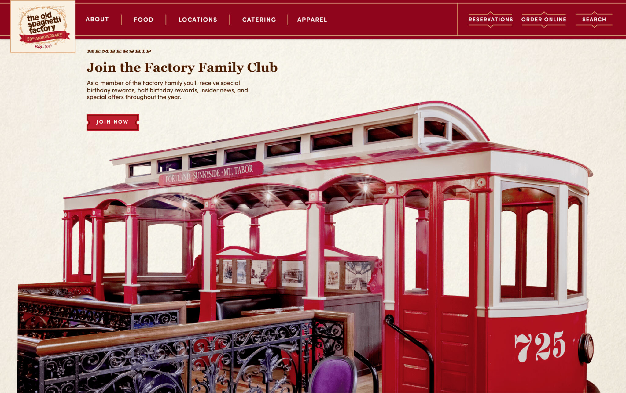 Old Spaghetti Factory Brand Design, Packaging, & Website Work - Murmur ...