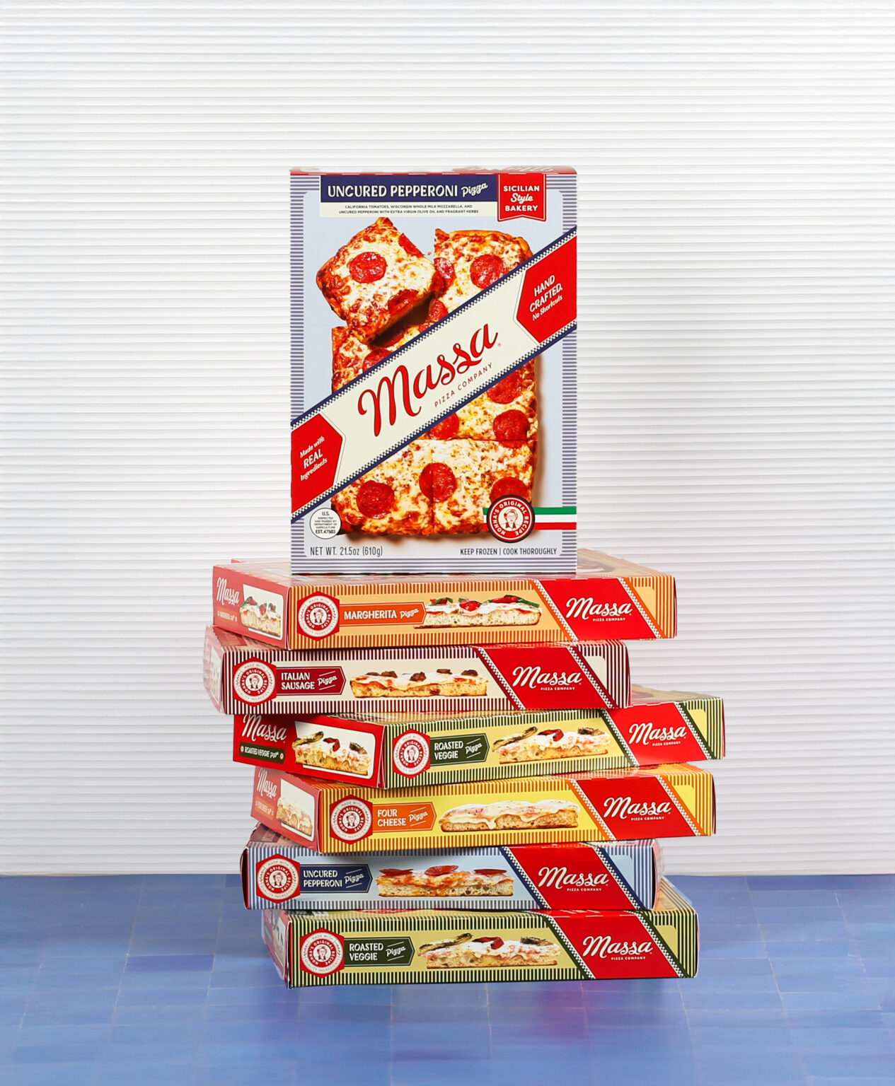 Massa Pizza Company Brand Design, Packaging, & Website Work - Murmur ...